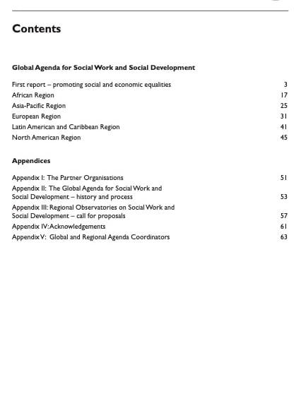 Global Agenda (2010-2020) - International Association of Schools of ...